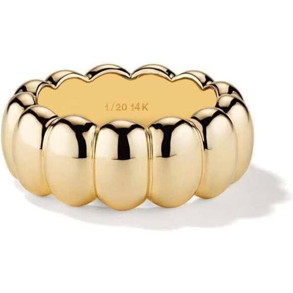 Ring | Jewelry | Chunky Gold Statement Rings For Women 4k Gold Tone ...